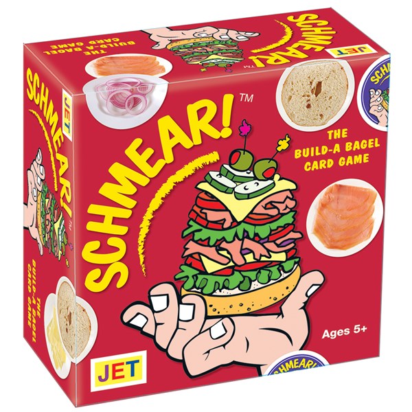Schmear Build-A-Bagel Card Game – Golds World of Judaica