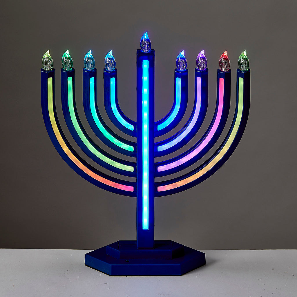ColorWave LED Menorah – Golds World of Judaica